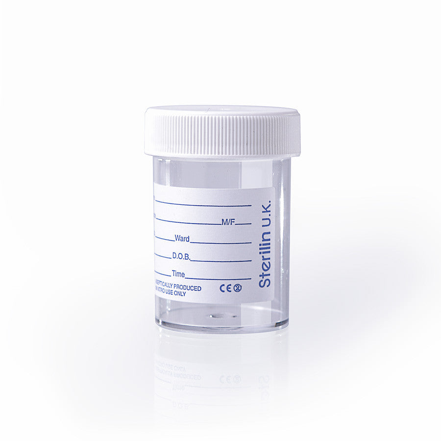 Sterilin 60ml Specimen Pot – Hunter Scientific